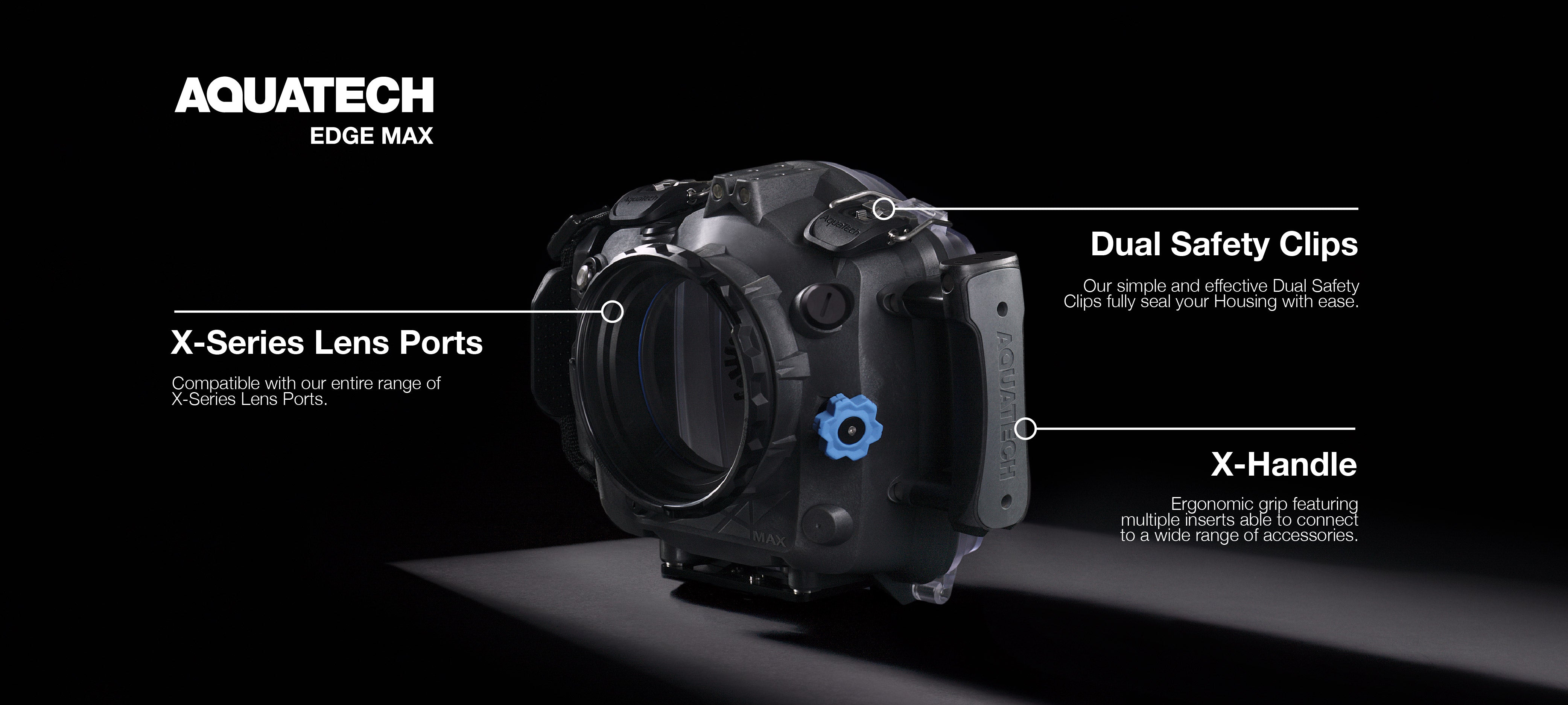 EDGE Pro Water Housing FUJIFILM GFX 100s II / GFX-100s / GFX-50S II ...